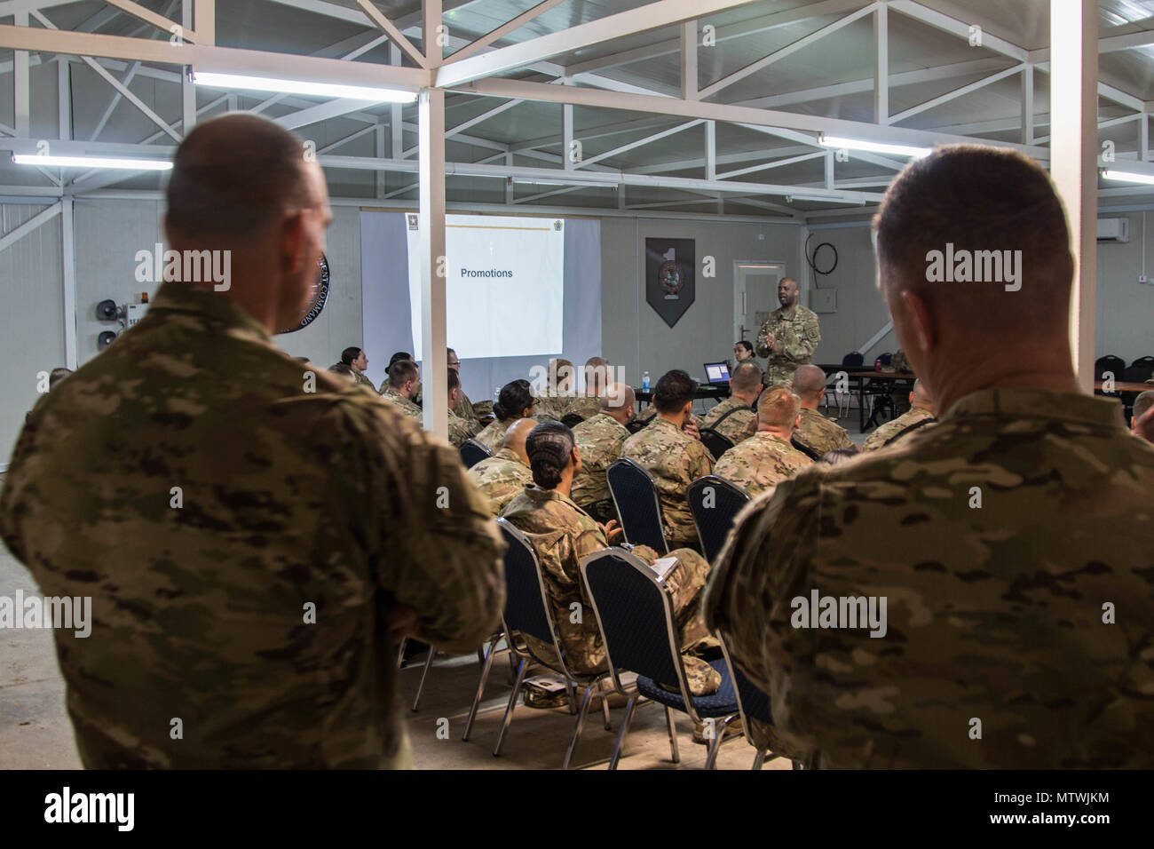U.S. Army Command Sgt. Maj. Wardell Jefferson, senior enlisted-leader ...