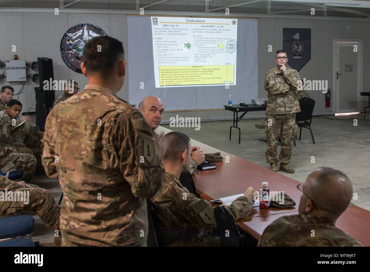 Human resources command baghdad iraq public affairs derrik tribb hi-res ...