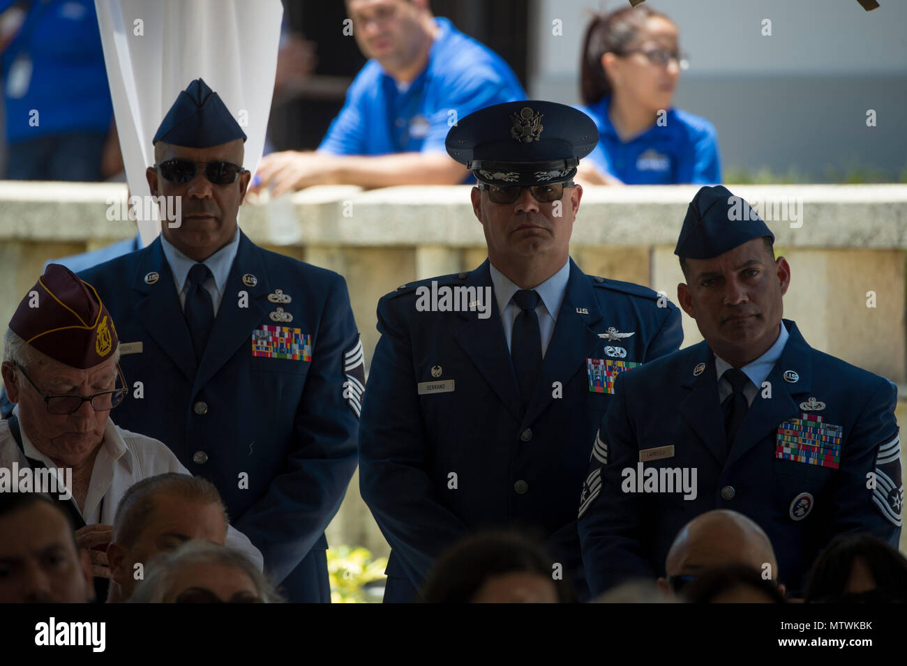 A ceremony is held at the Puerto Rico Capitol to dedicate a monument ...