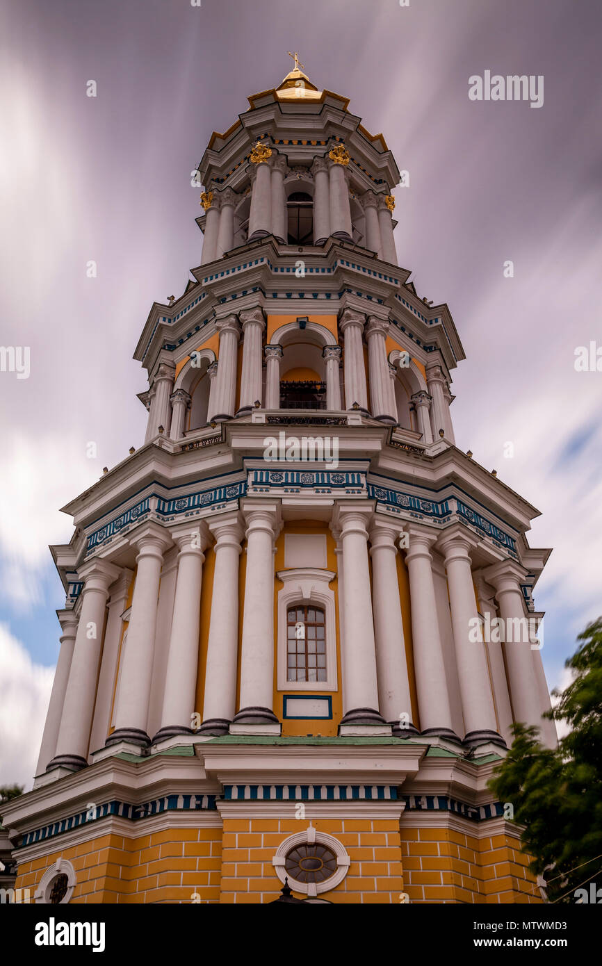 The Great Lavra Bell Tower At Pechersk Lavra Monastery Complex, Kiev ...