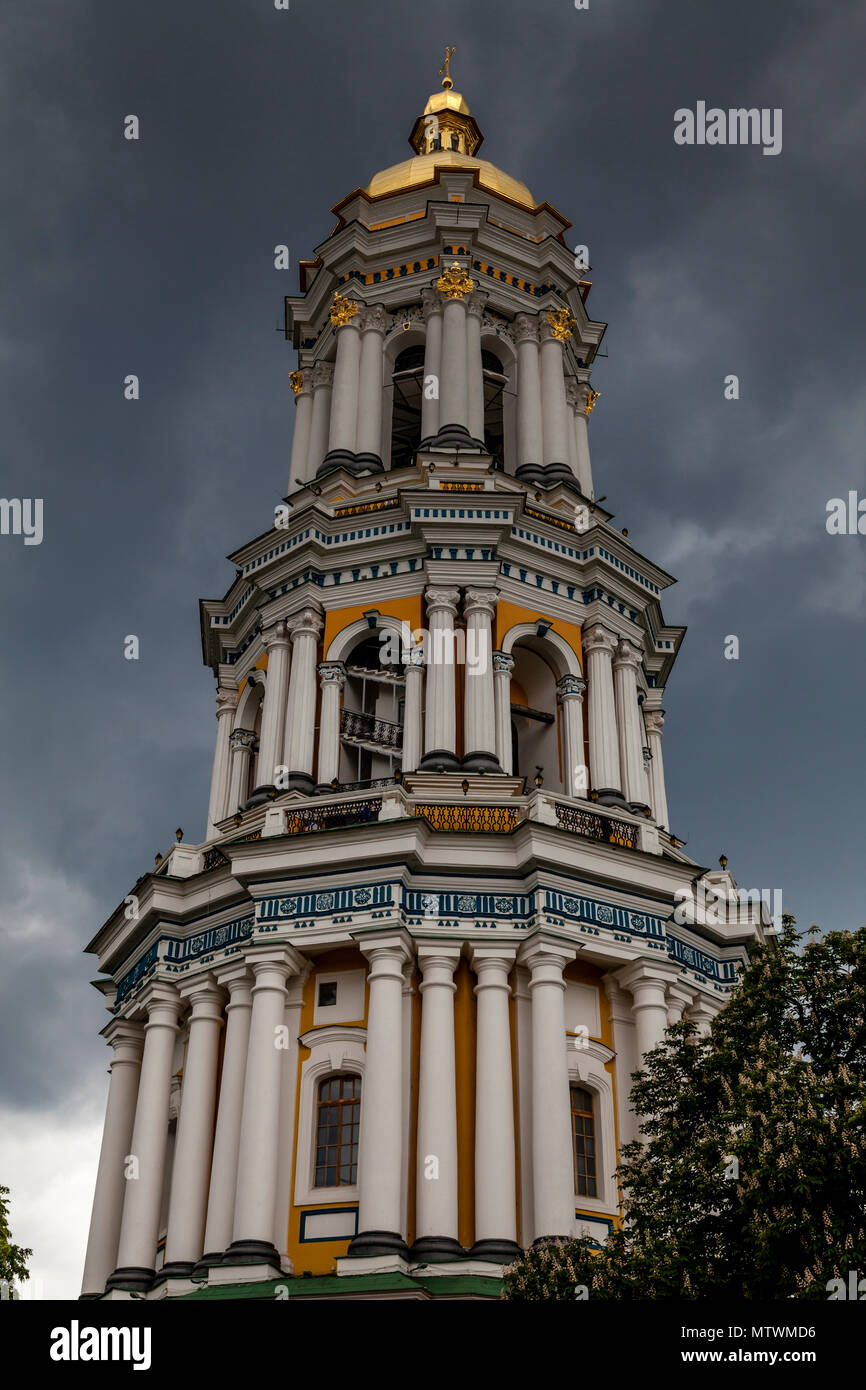 The Great Lavra Bell Tower At Pechersk Lavra Monastery Complex, Kiev ...