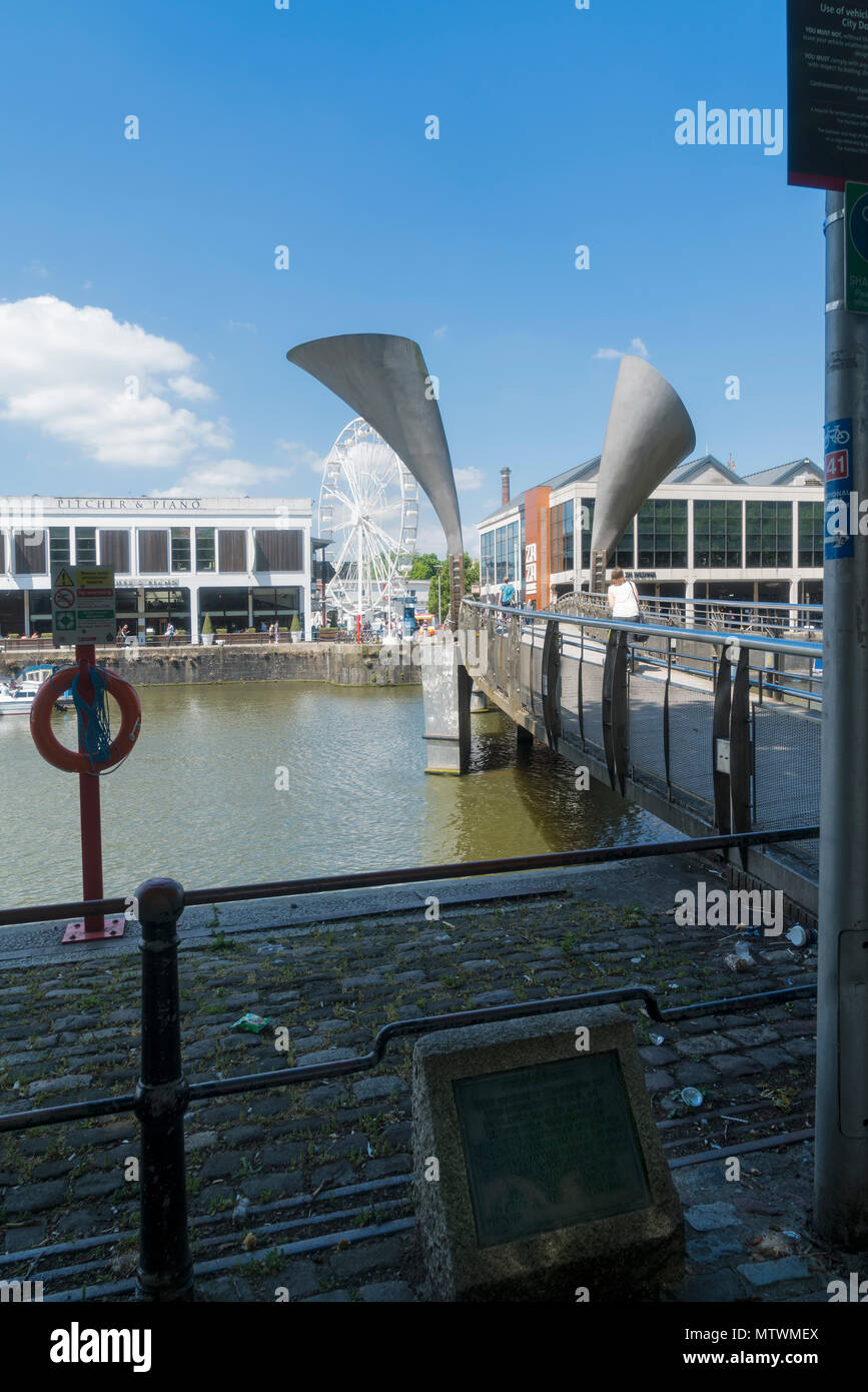 Bristol Harbourside, Waterfront area, England, UK Stock Photo - Alamy