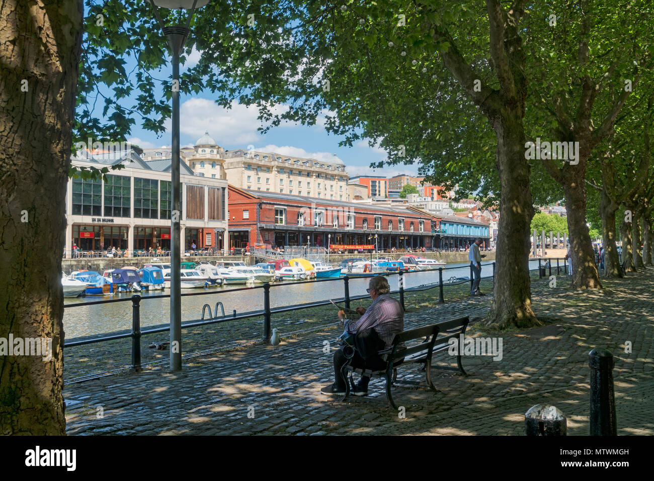 Bristol Harbourside, Waterfront area, England, UK Stock Photo - Alamy