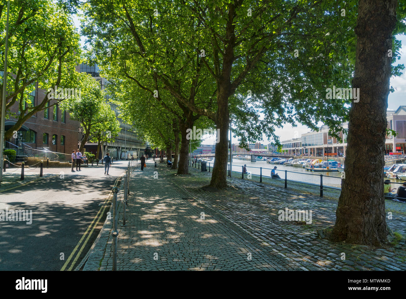 Bristol Harbourside, Waterfront area, England, UK Stock Photo - Alamy