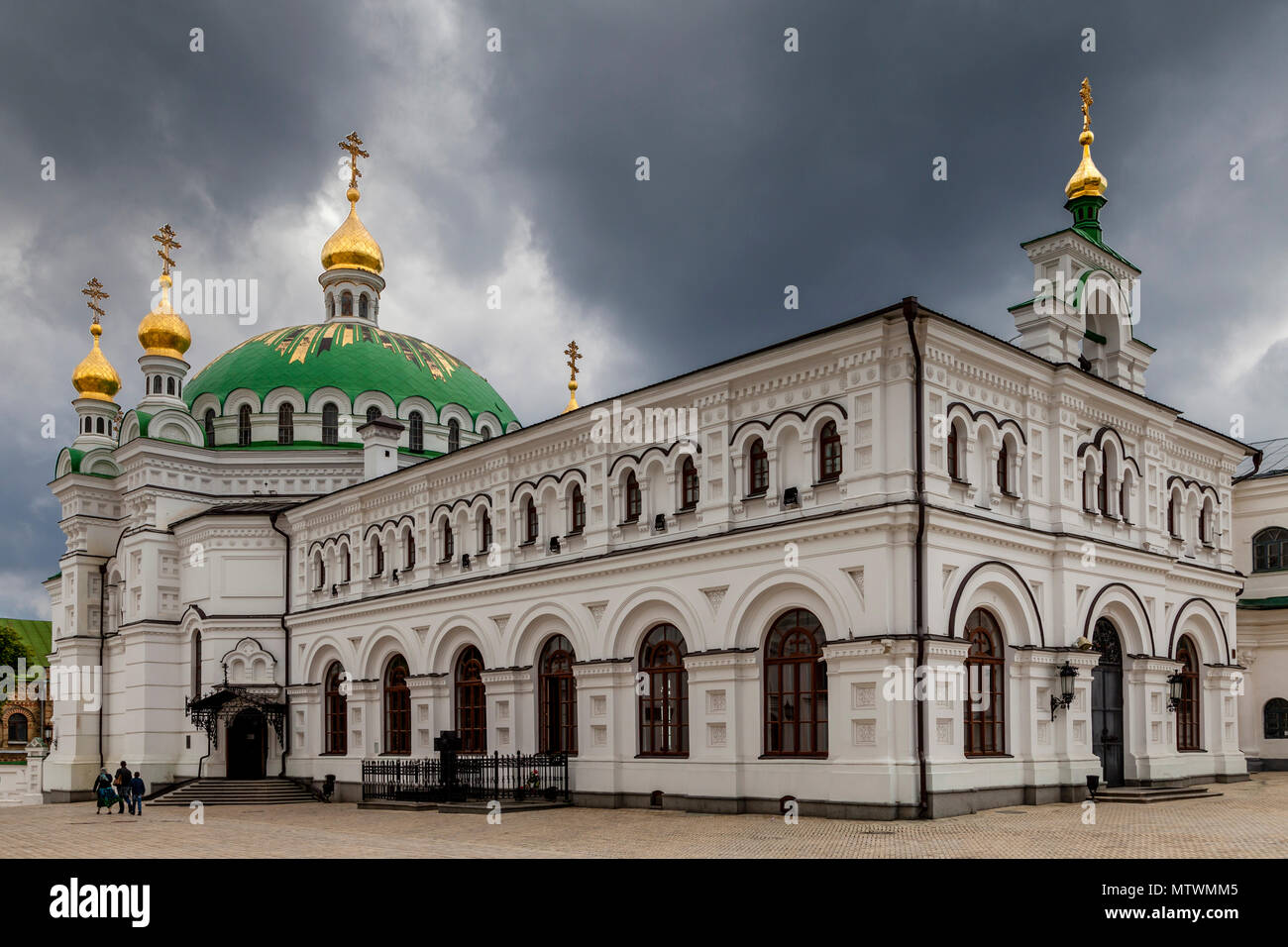 The Refectory Church In The Pechersk Lavra Monastery Complex, Kiev ...