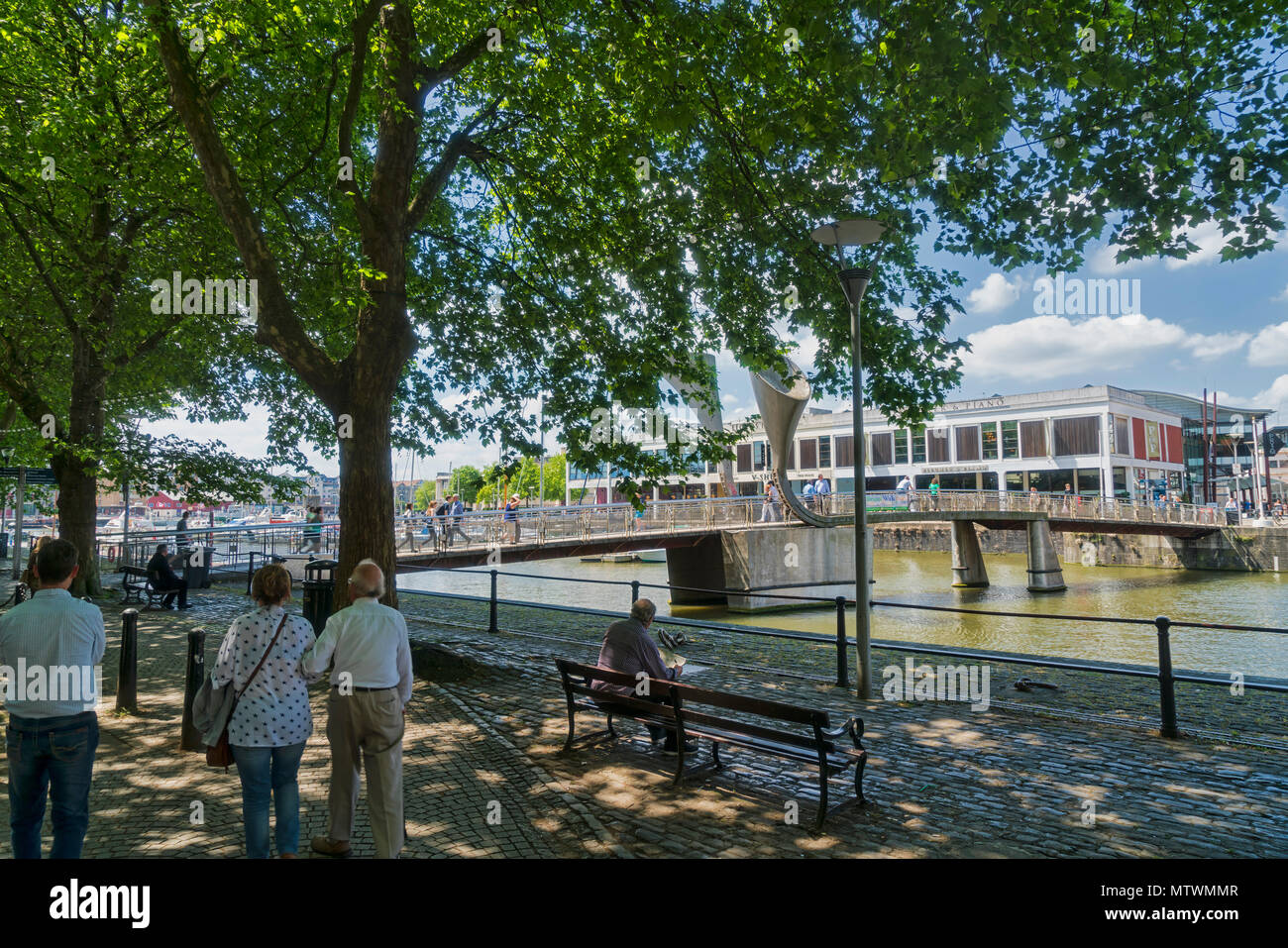 Bristol Harbourside, Waterfront area, England, UK Stock Photo - Alamy