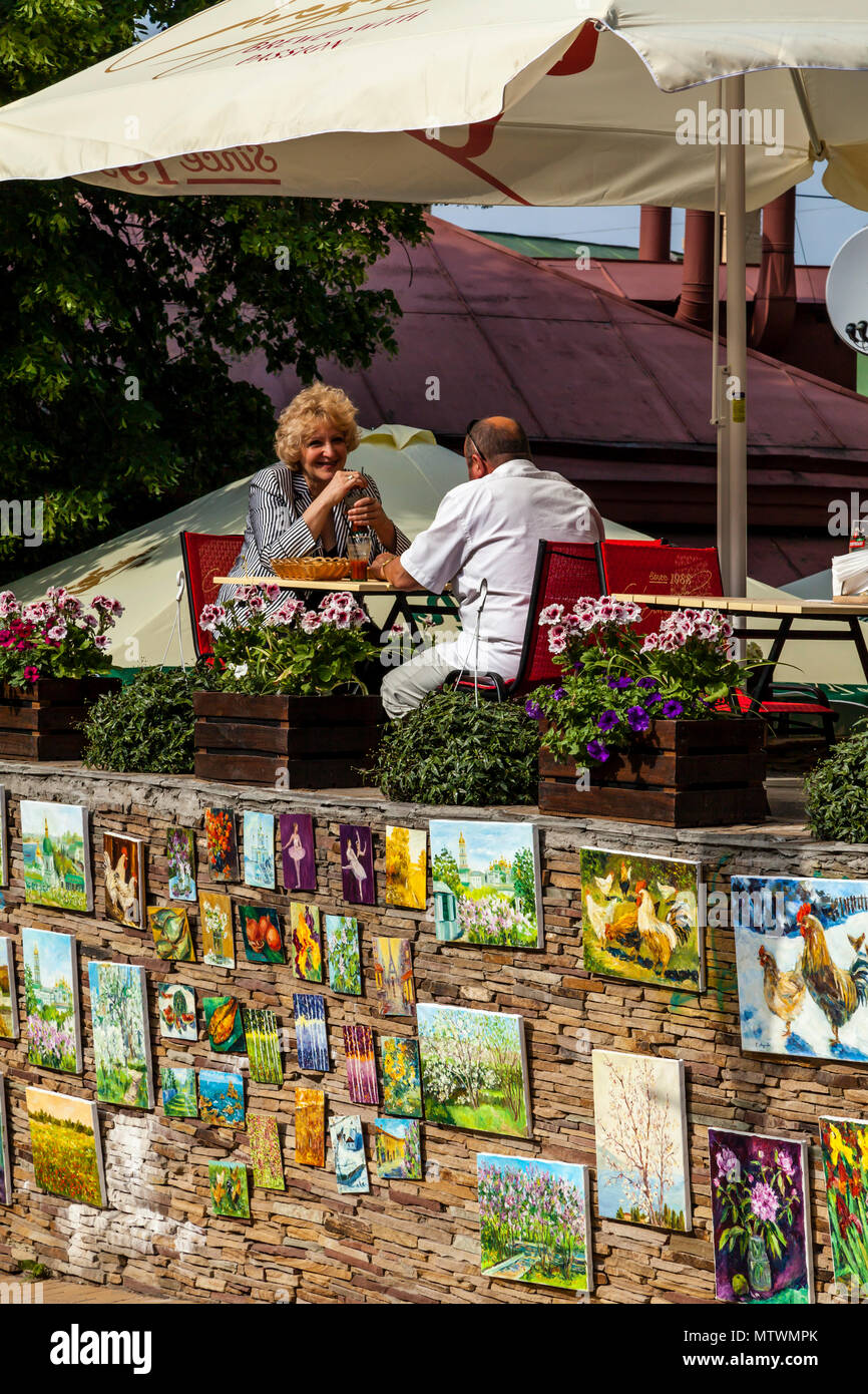 Kiev ukraine cafe restaurant hi-res stock photography and images - Alamy