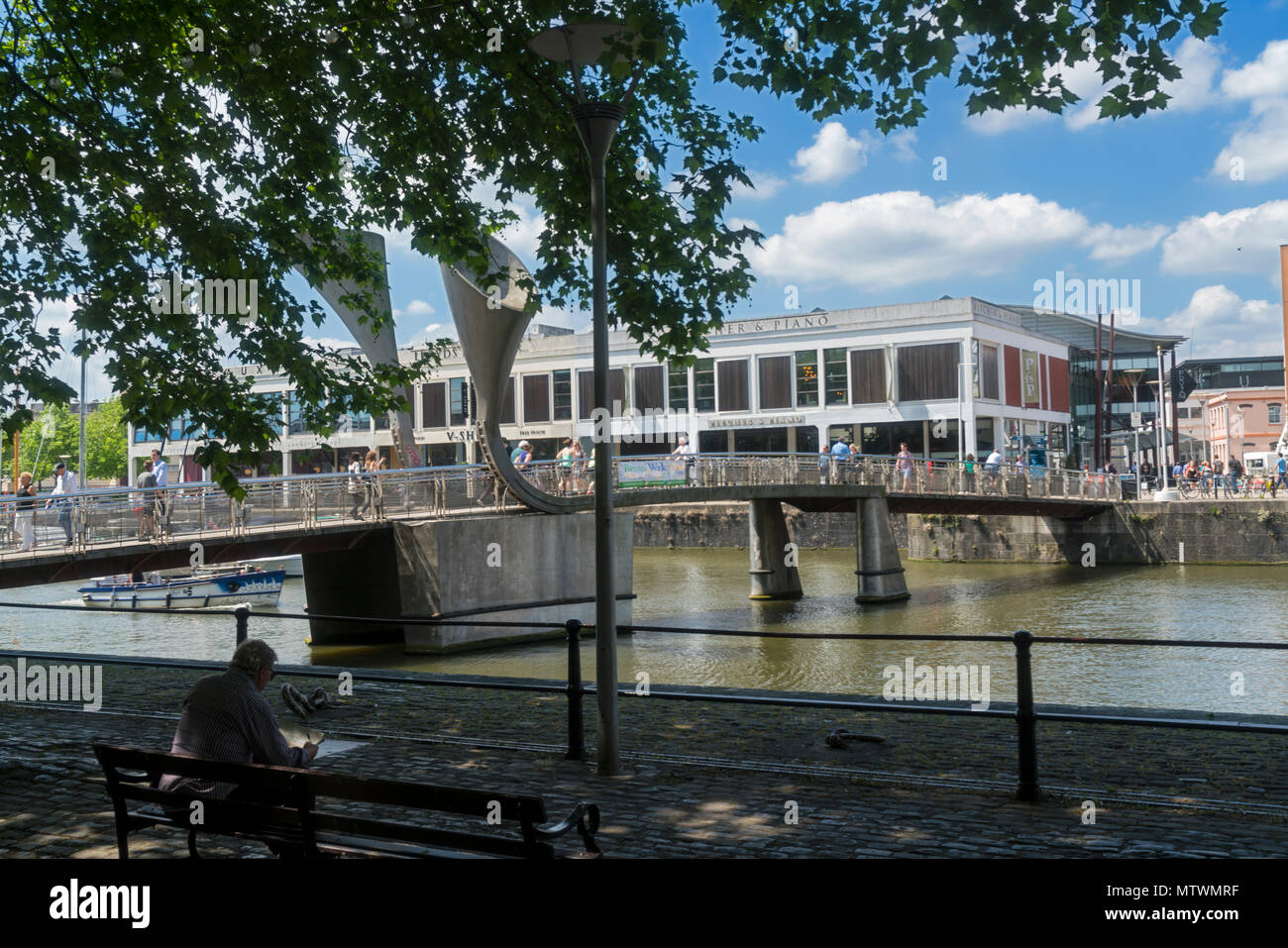 Bristol Harbourside, Waterfront area, England, UK Stock Photo - Alamy