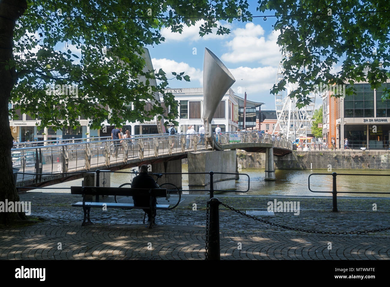 Bristol Harbourside, Waterfront area, England, UK Stock Photo - Alamy