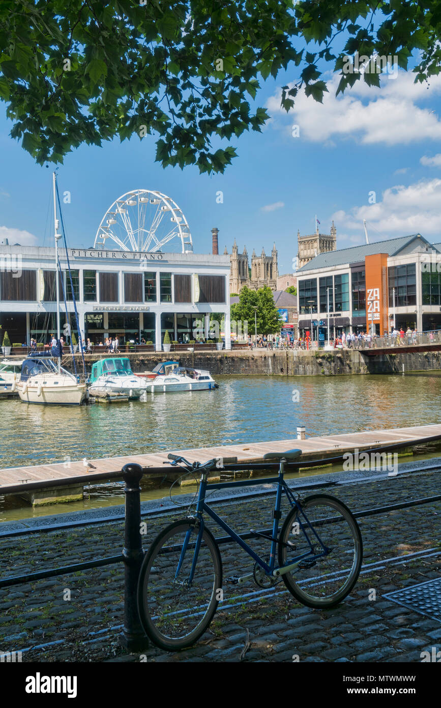 Bristol Harbourside, Waterfront area, England, UK Stock Photo - Alamy