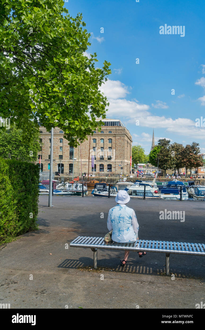 Bristol Harbourside, Waterfront area, England, UK Stock Photo - Alamy