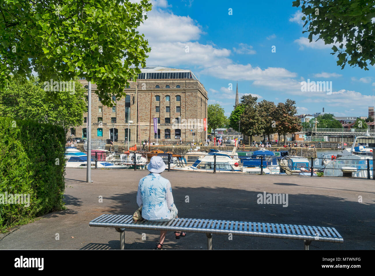 Bristol Harbourside, Waterfront area, England, UK Stock Photo - Alamy