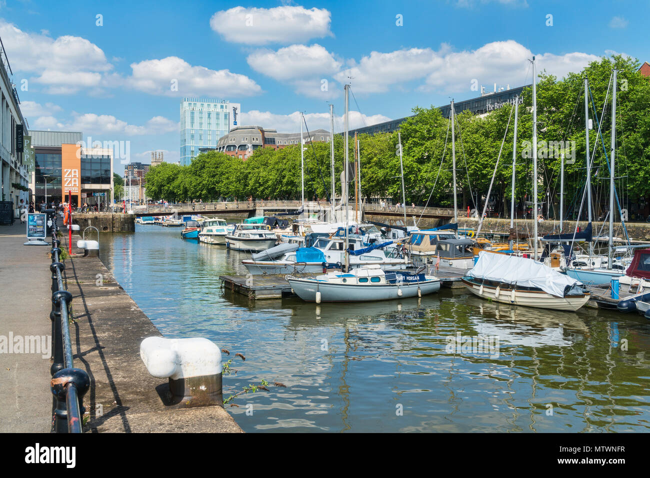 Bristol Harbourside, Waterfront area, England, UK Stock Photo - Alamy