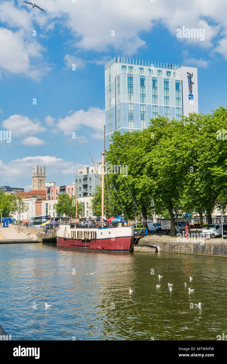 Bristol Harbourside, Waterfront area, England, UK Stock Photo - Alamy