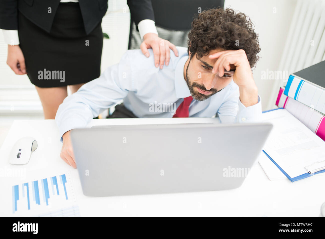 Depressed Businessman