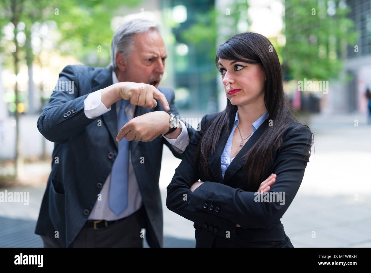 Scolding Employee Stock Photos & Scolding Employee Stock Images - Alamy
