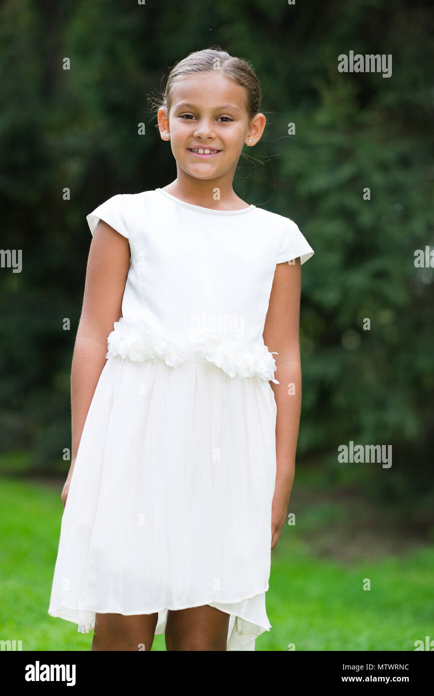 Smiling beautiful child portrait Stock Photo - Alamy
