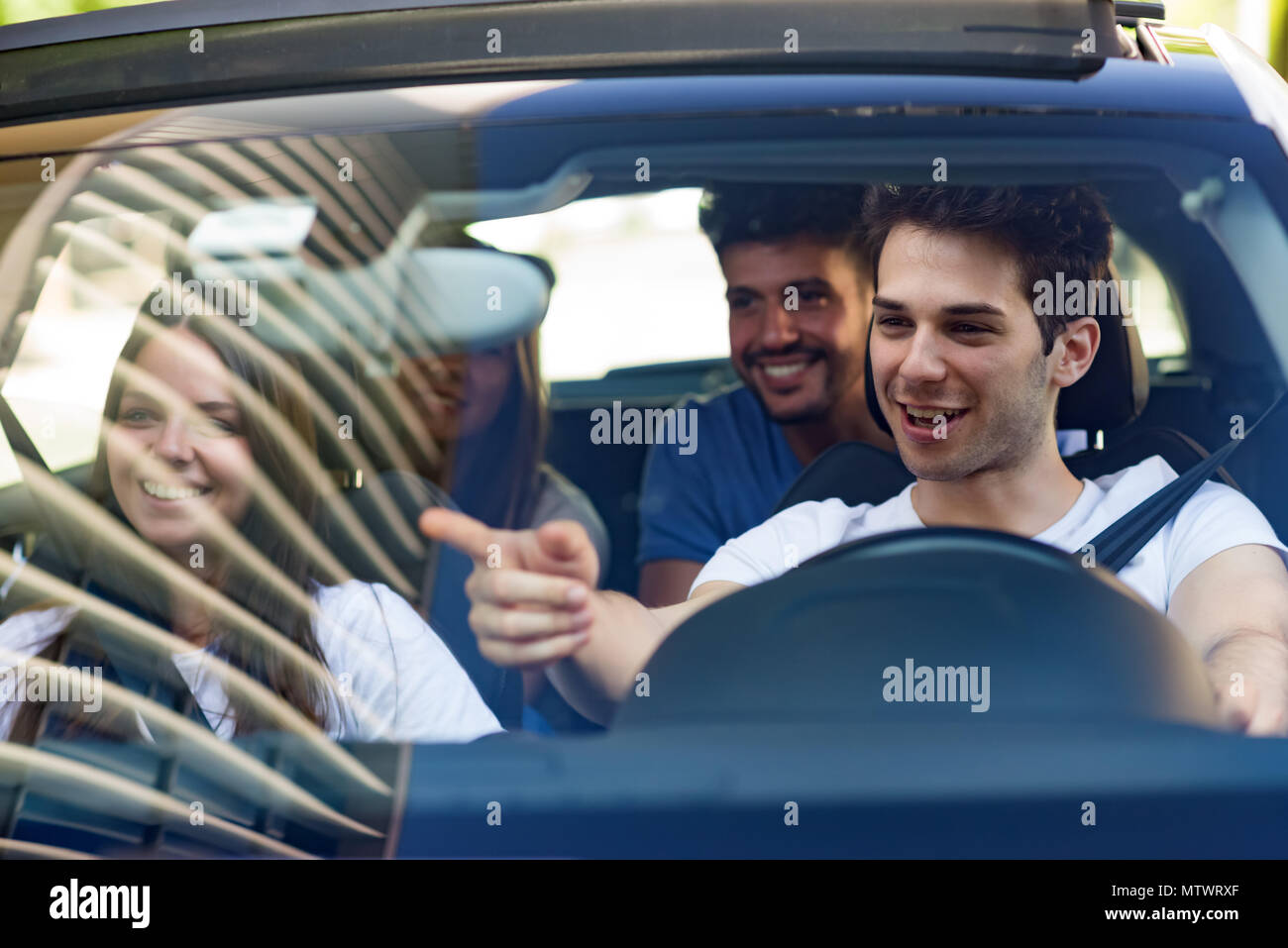 Car sharing students hi-res stock photography and images - Alamy