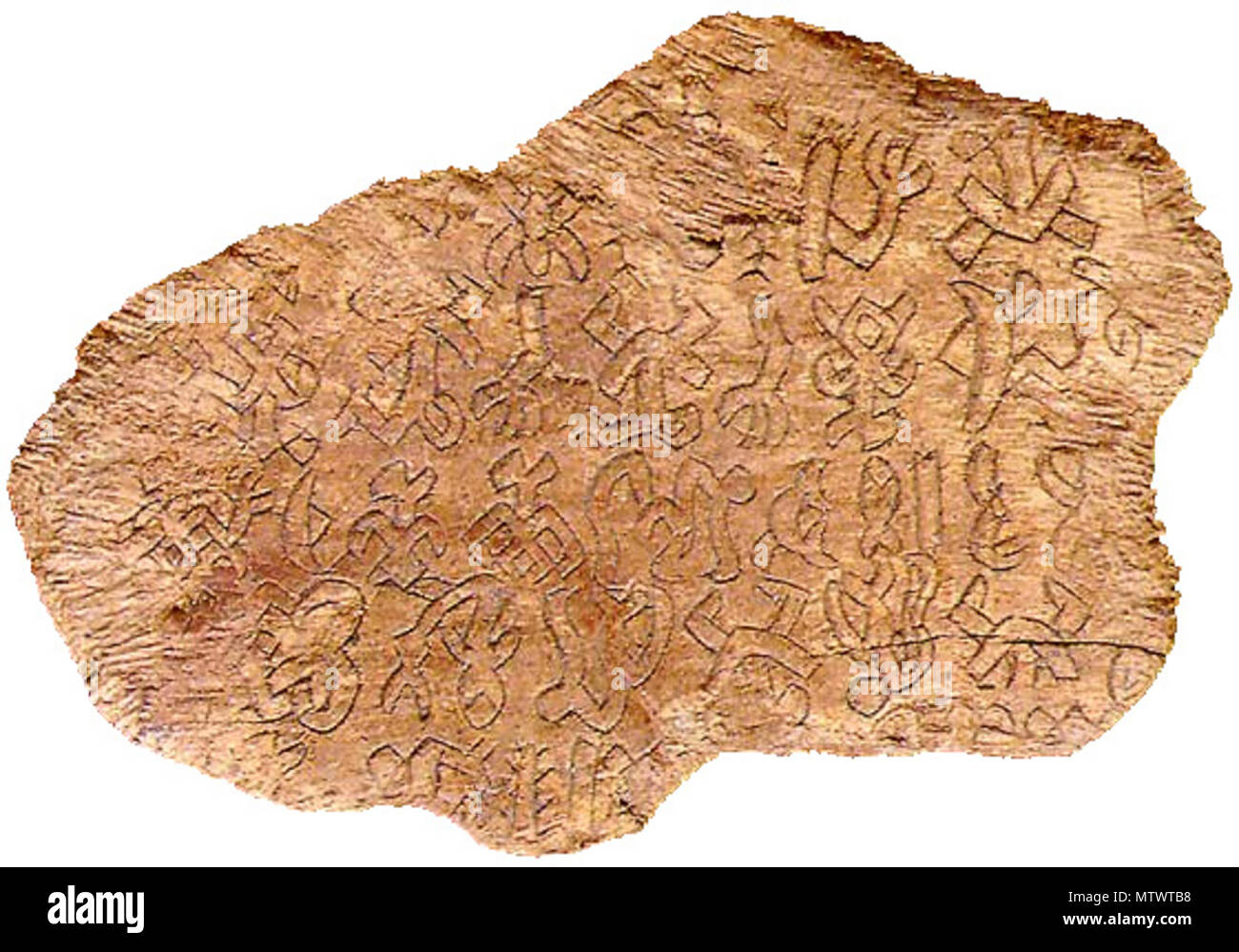 Rongorongo tablet hi-res stock photography and images - Alamy