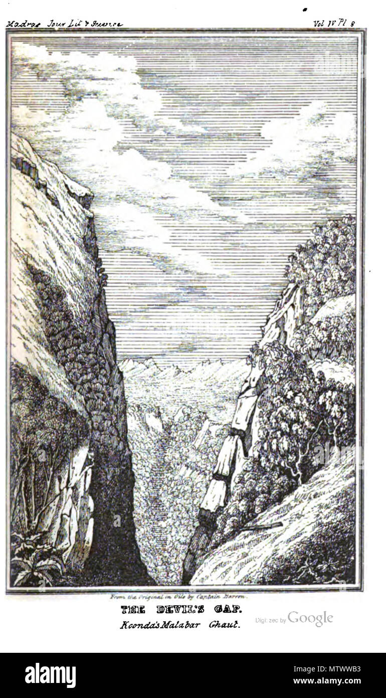 . Mukurthi N.P./Silent Valley N.P., Sispara Ghat trail, The Devils Gap ...