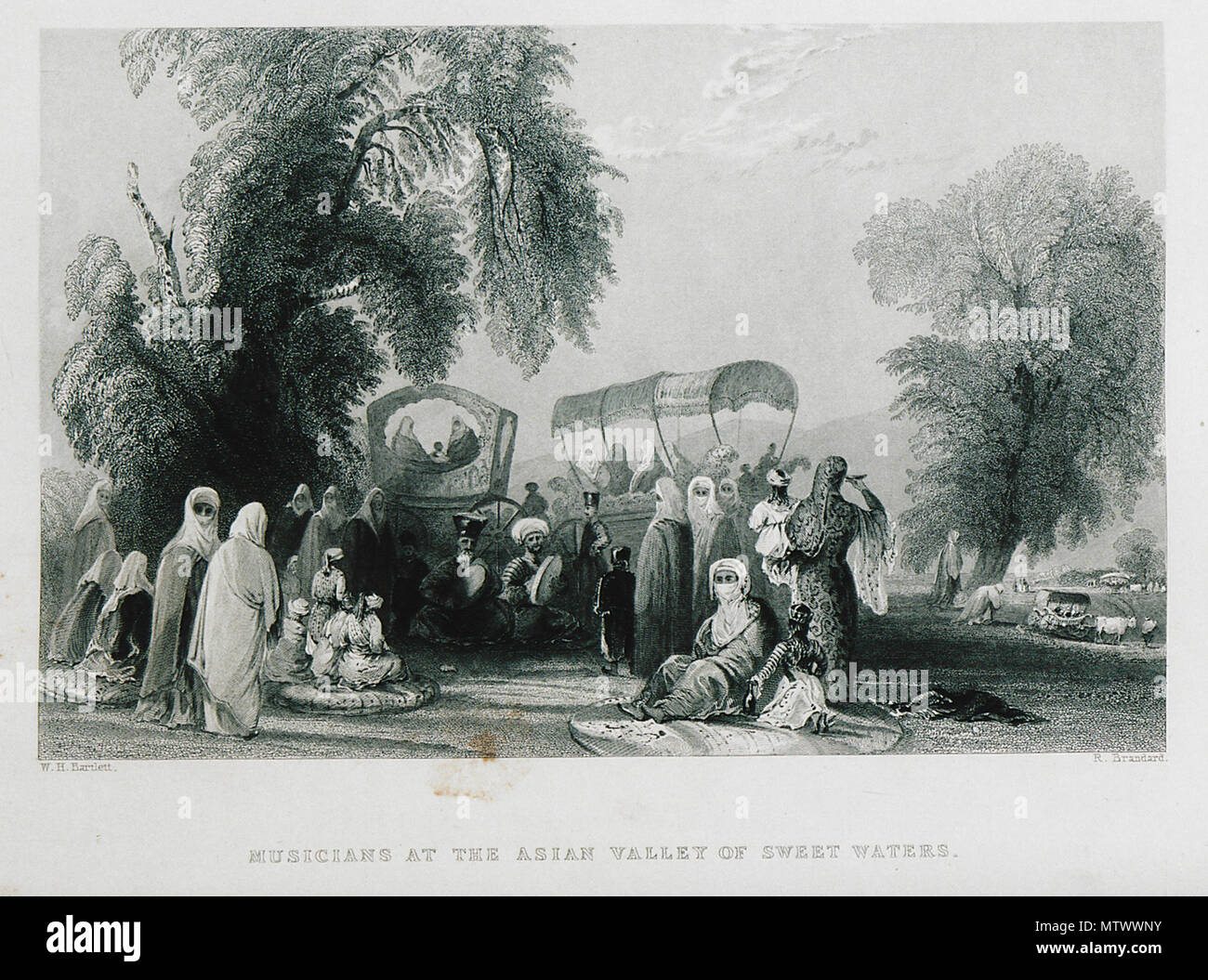 . English: Illustration from The Beauties of the Bosphorus, 1838, by ...