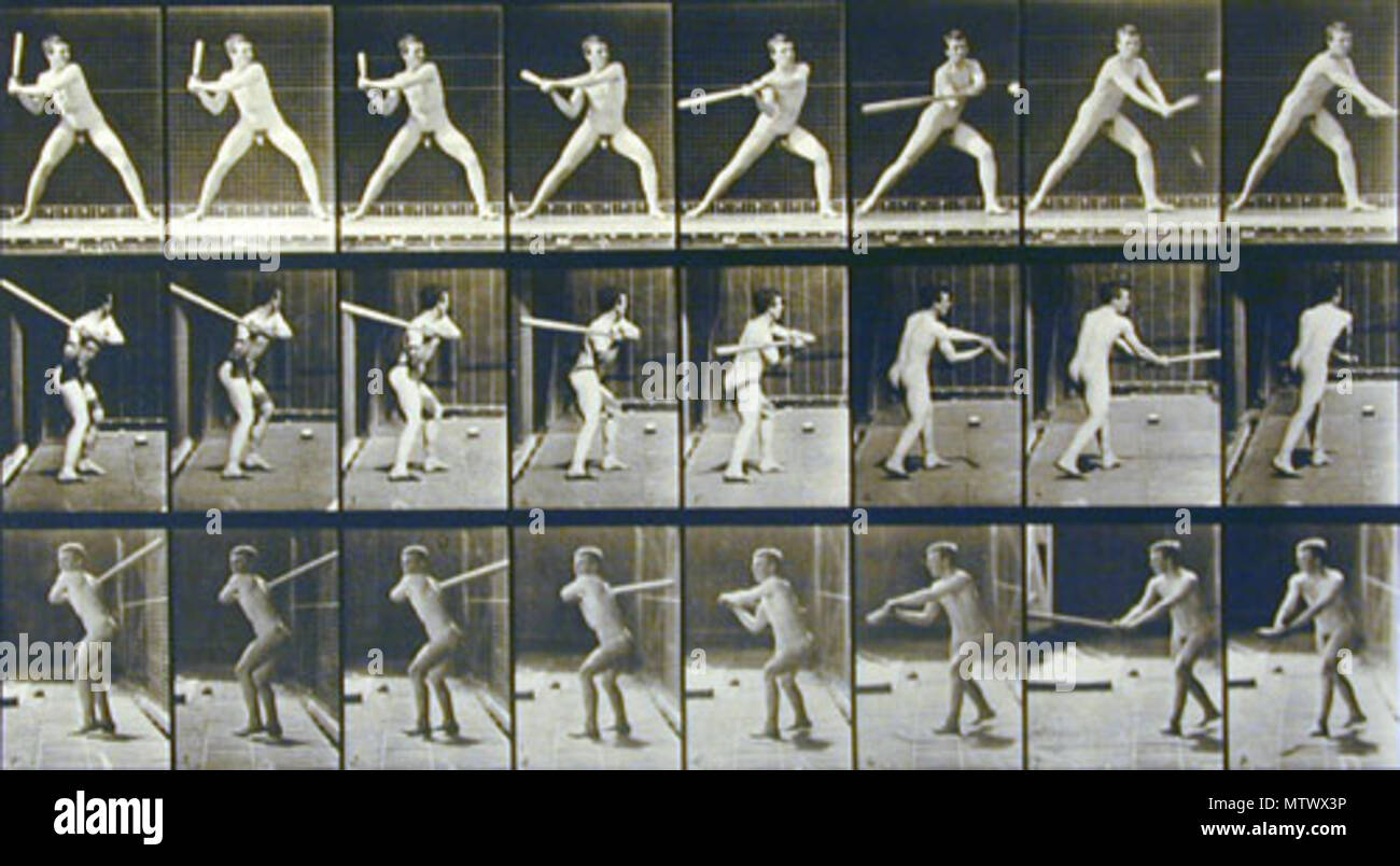 Locomotion muybridge hi-res stock photography and images - Alamy