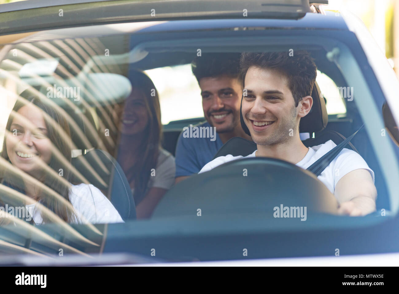 Car sharing students hi-res stock photography and images - Alamy