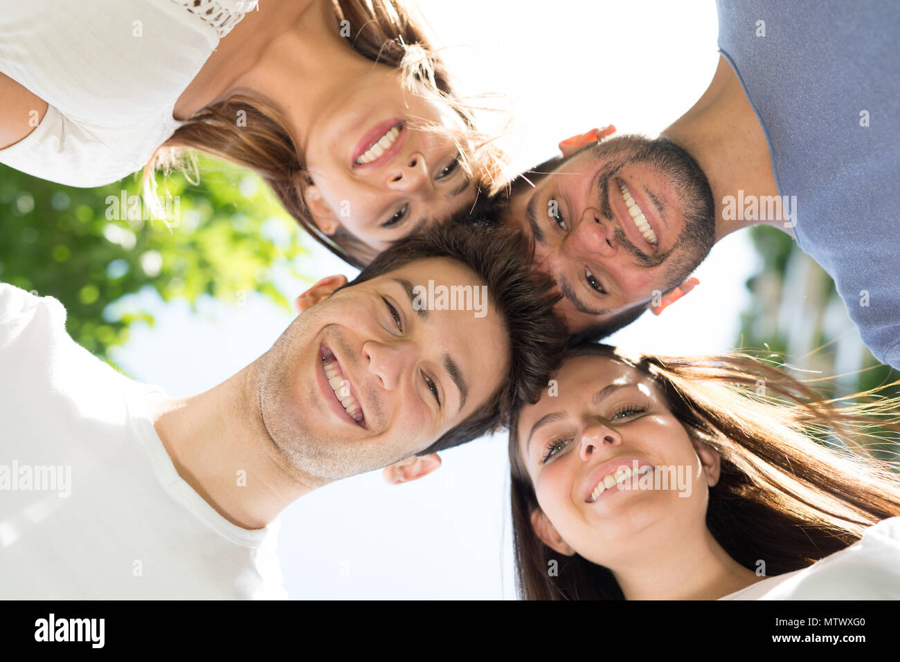 Group of friends, friendship concept Stock Photo - Alamy