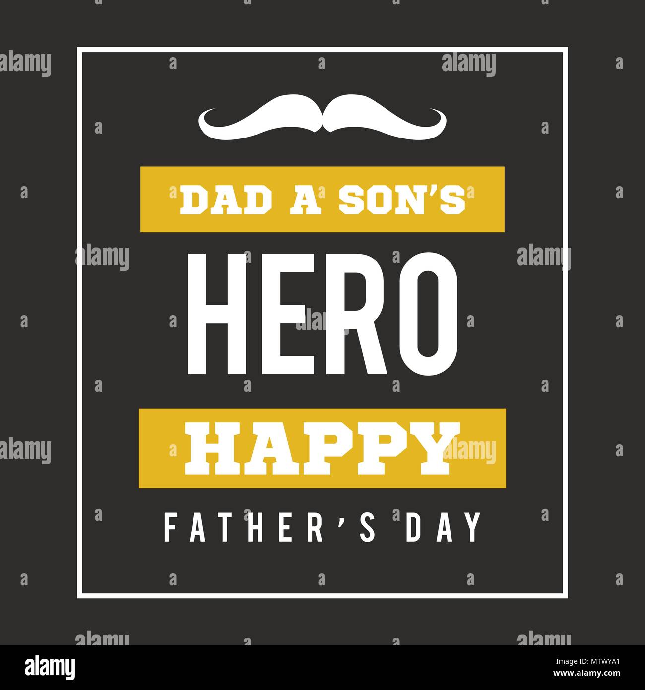 Father day greeting card hero Stock Vector Image & Art - Alamy
