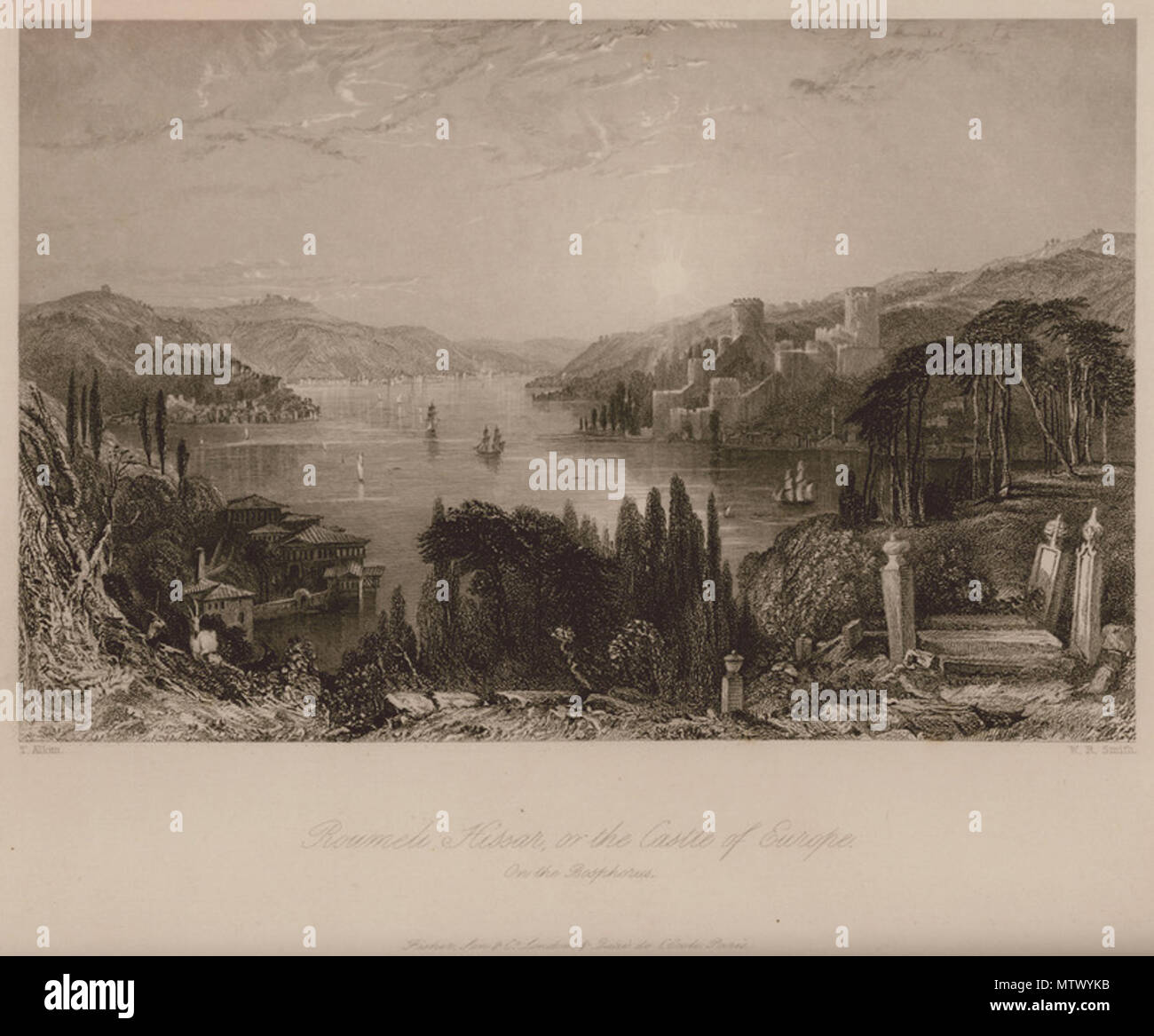 . English: Illustration from Constantinople and the Scenery of the ...
