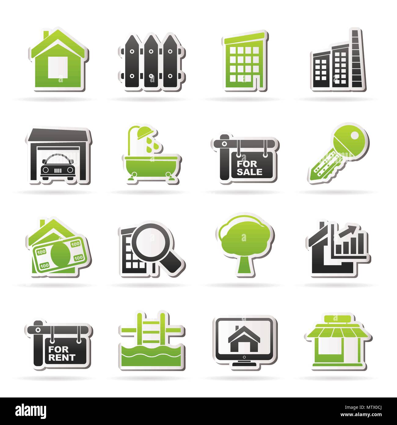 Estate mansions Stock Vector Images - Alamy