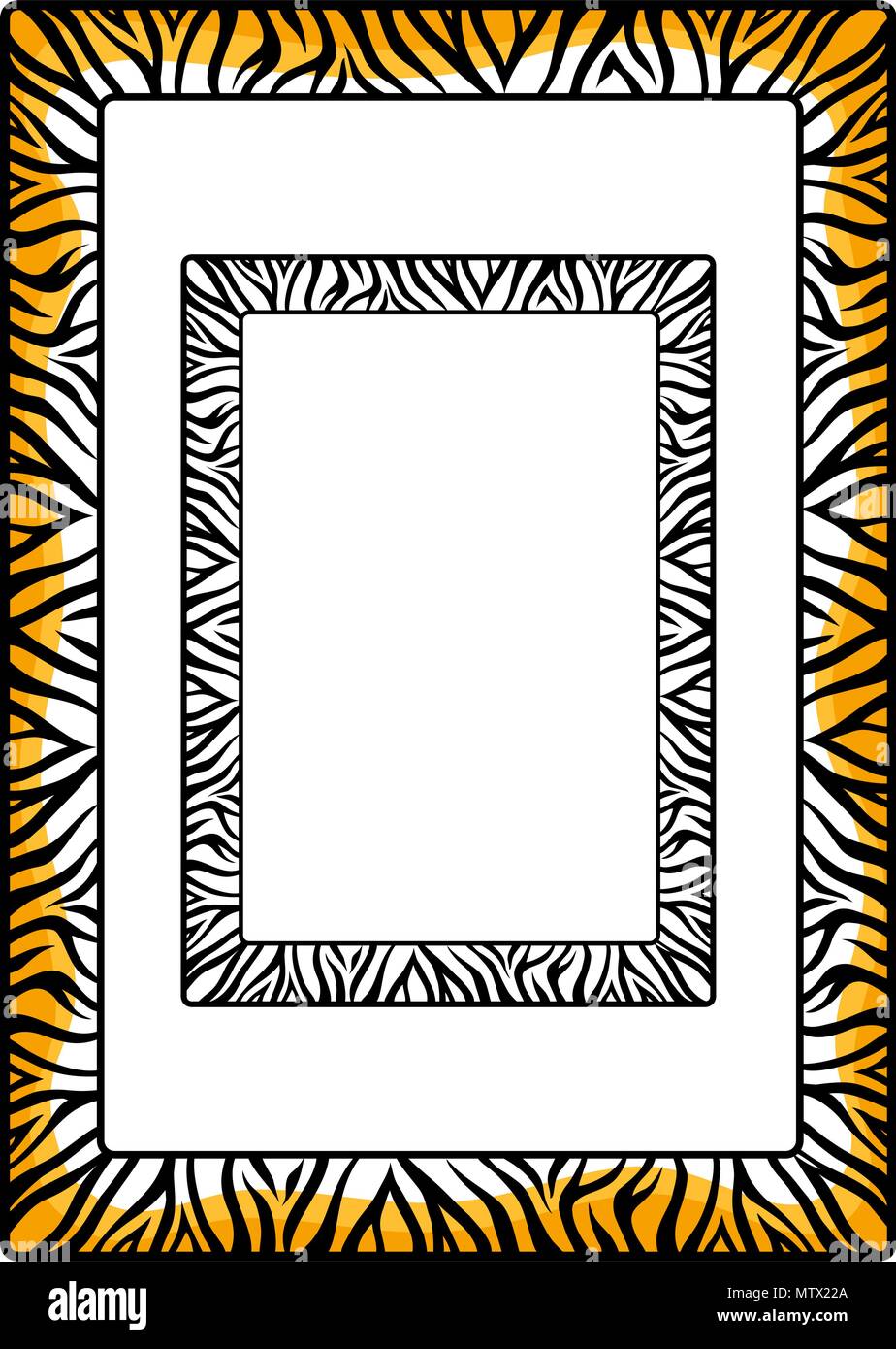 Tiger theme Stock Vector Images - Alamy