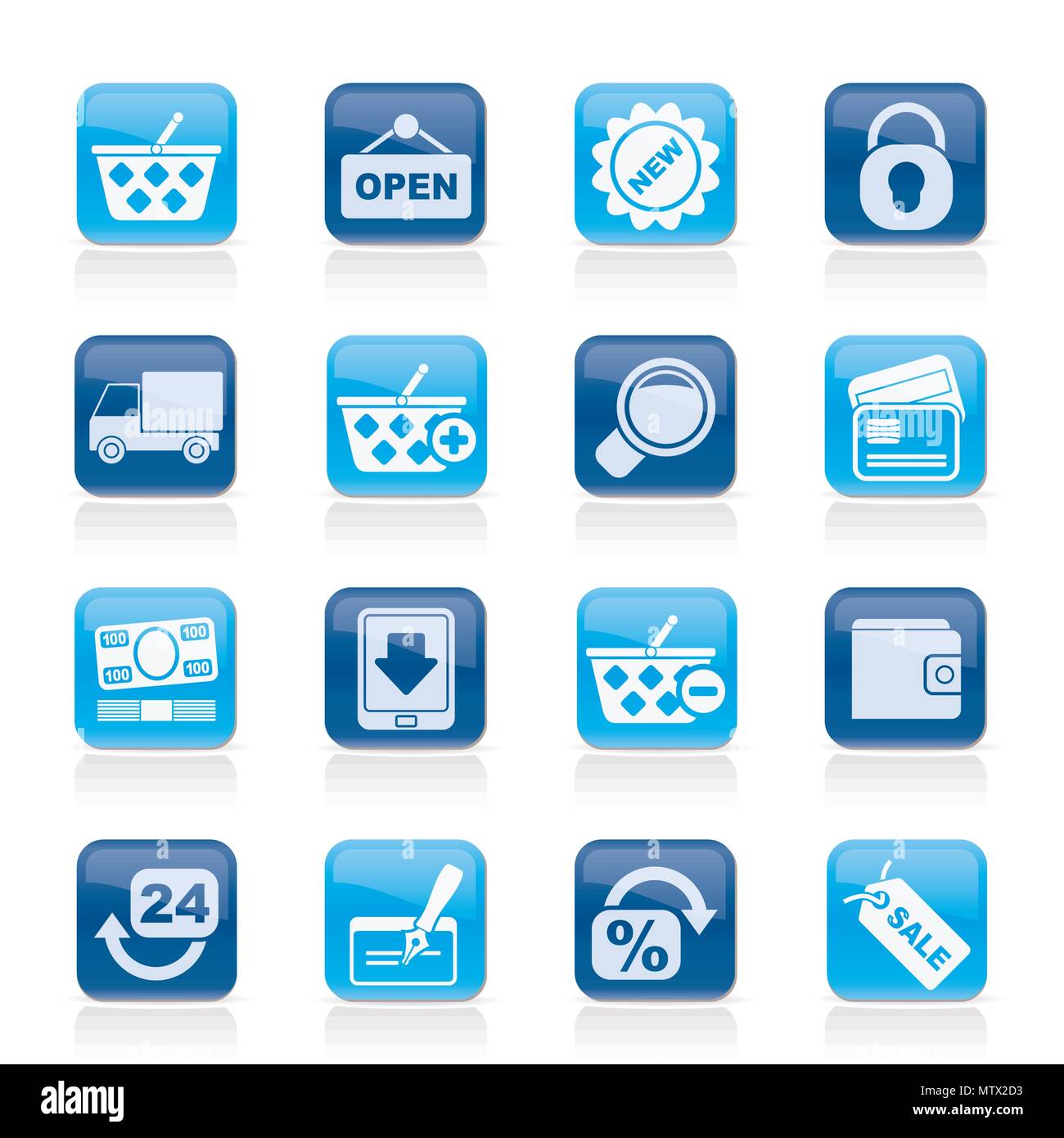 Retail and industry Stock Vector Images - Alamy