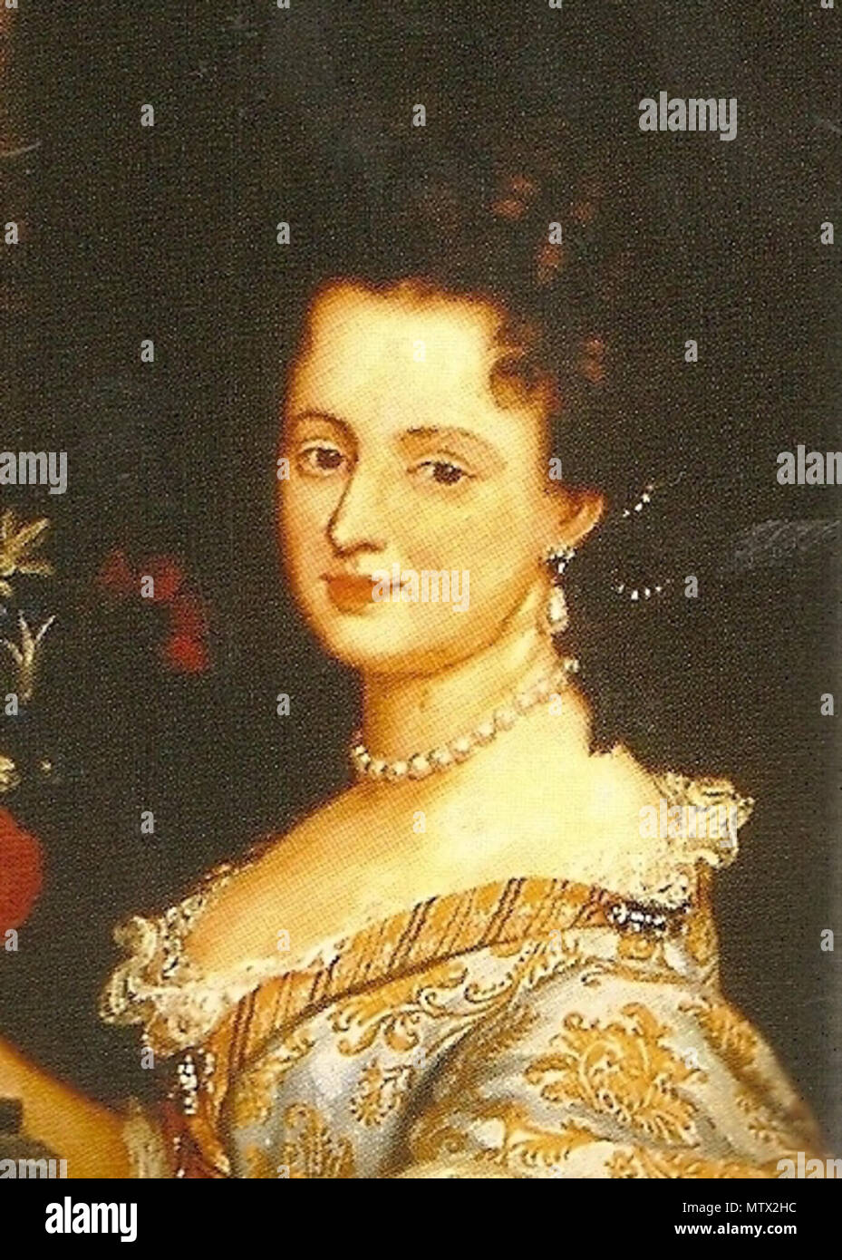 . English: Anne Marie Franziska of Saxe-Lauenburg, granduchess of ...