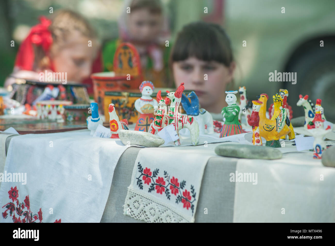 Traditional handmade crafts Stock Photo - Alamy