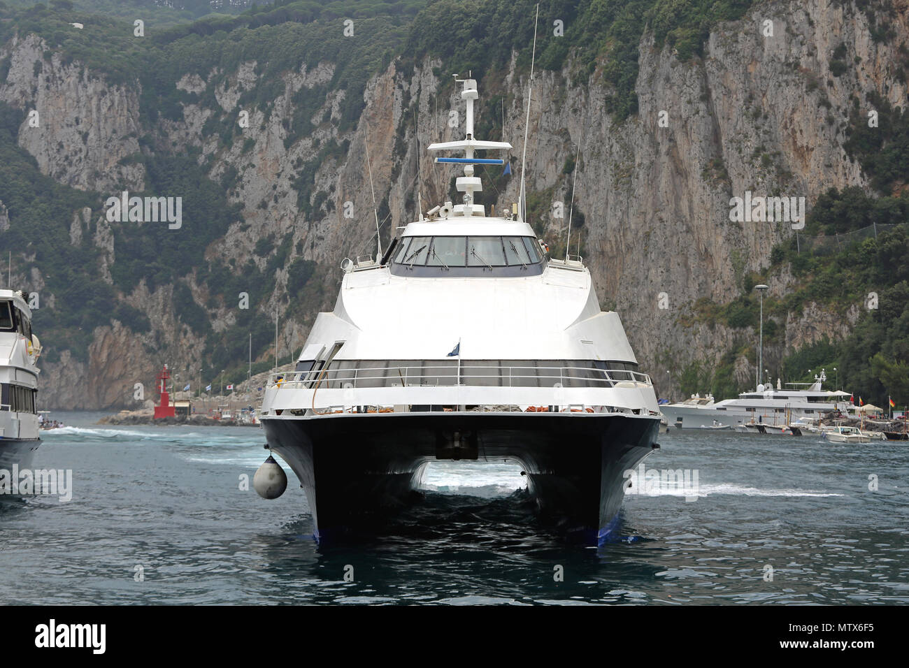 Modern catamaran hi-res stock photography and images - Alamy