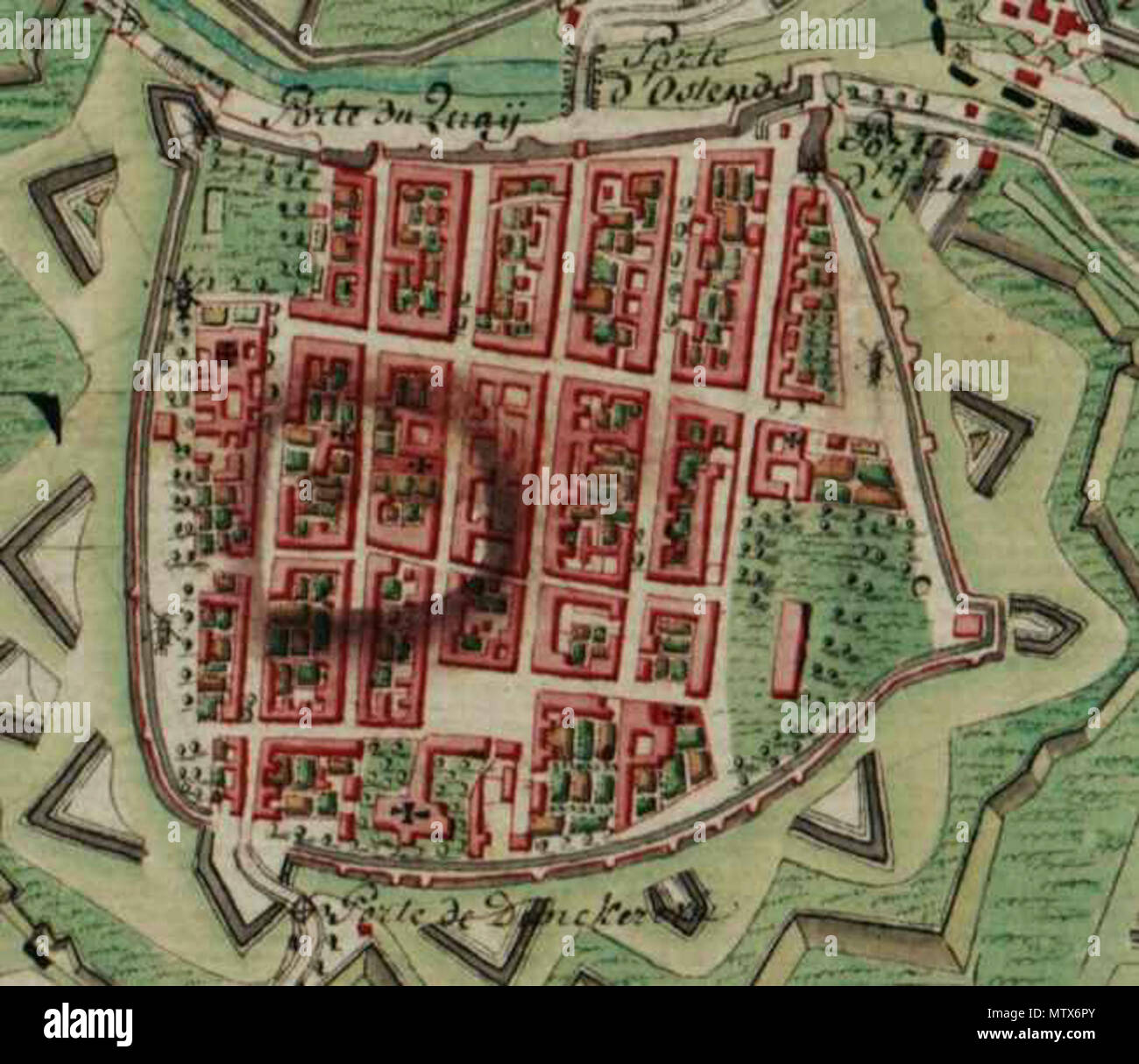 Map of nieuwpoort hi-res stock photography and images - Alamy