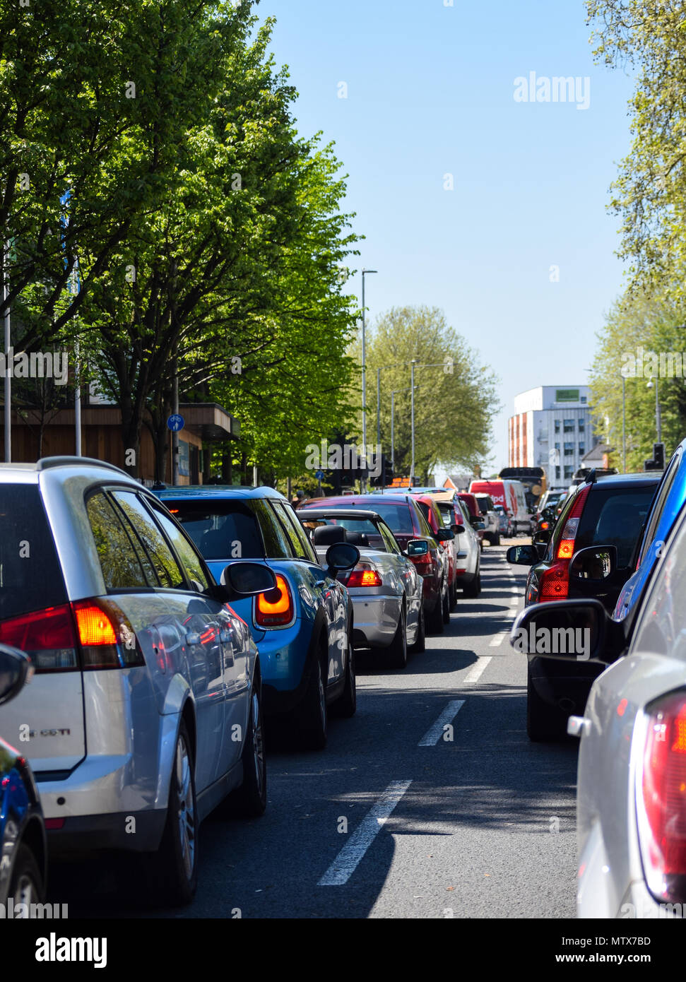 Reading berkshire traffic jam hi-res stock photography and images - Alamy