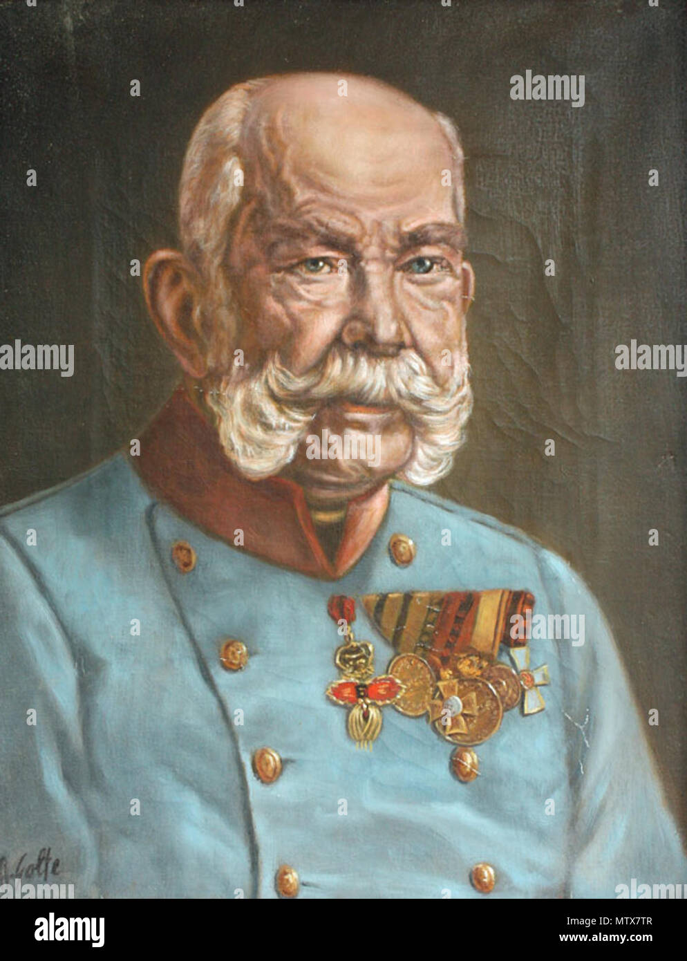 . English: Franz Joseph I of Austria . 25 March 2012. Unknown 454 Old ...