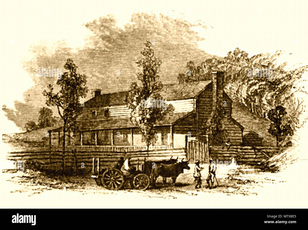 . English: The John Ross House, built by John McDonald at the beginning ...