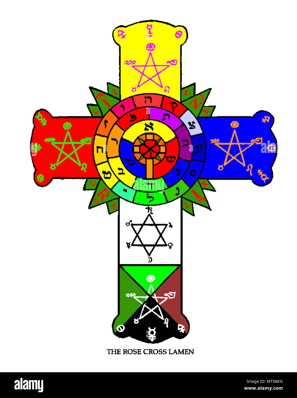 Rosy cross hi-res stock photography and images - Alamy