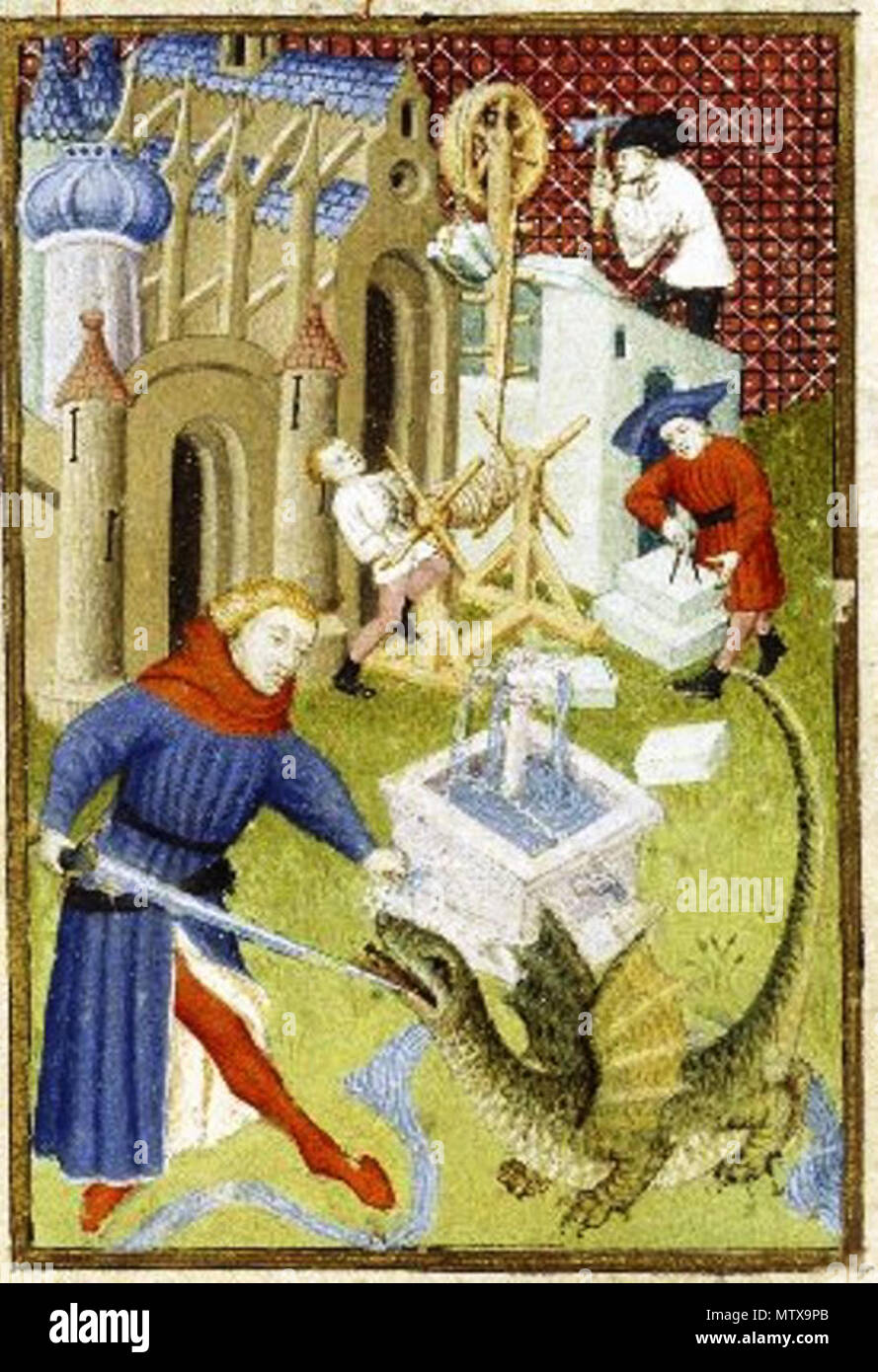 Cadmus slays dragon hi-res stock photography and images - Alamy