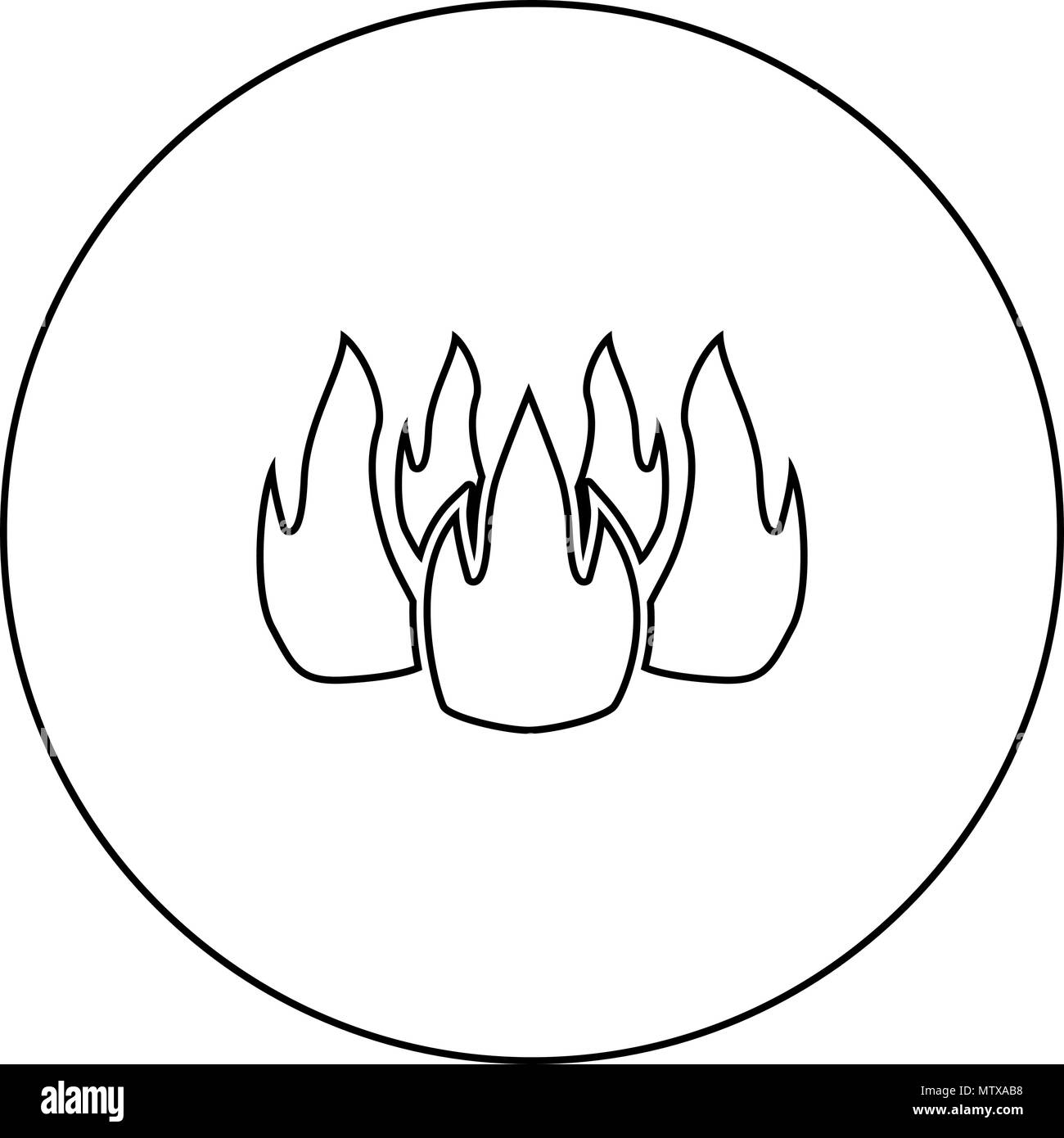 Flaming hot sign Black and White Stock Photos & Images - Alamy