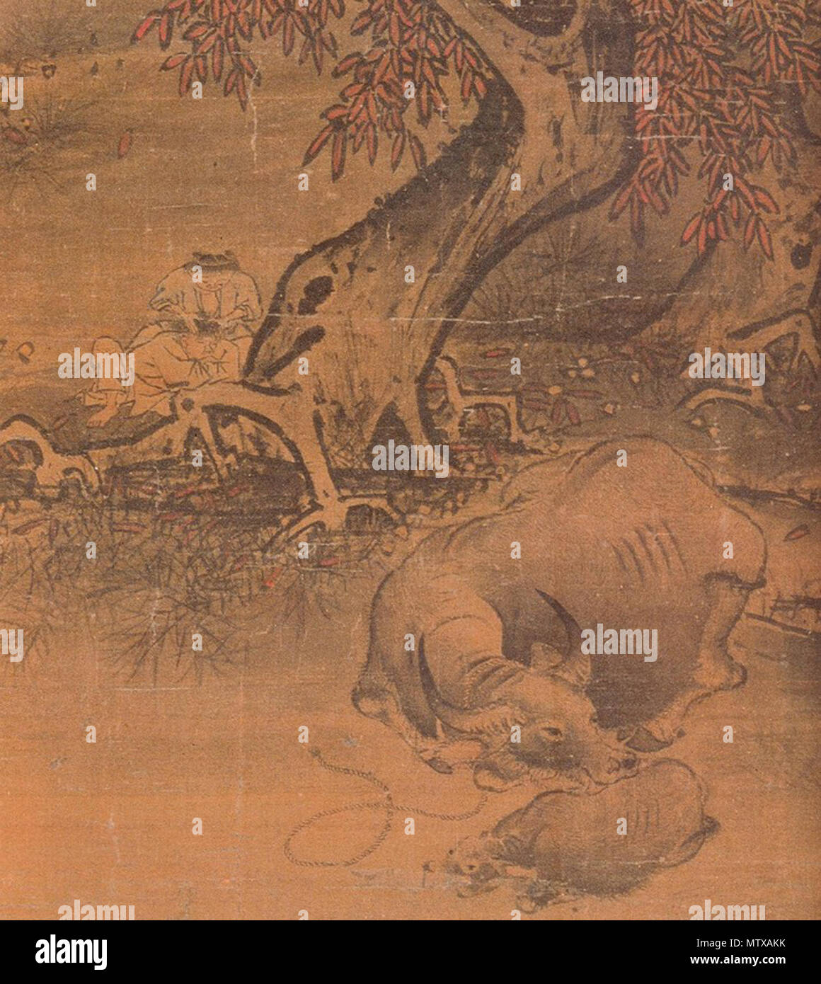 Ancient chinese farming paintings hi-res stock photography and images ...