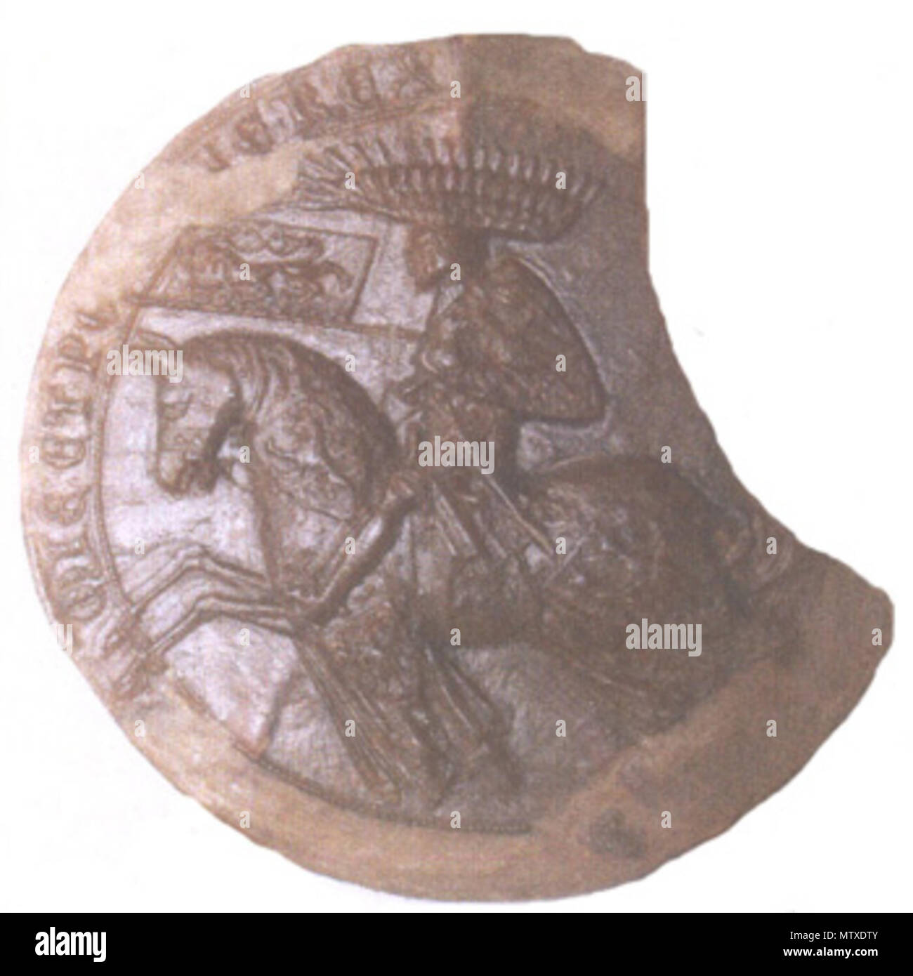 . English: Seal of Wenceslaus III of Poland and Bohemia Čeština: pečeť ...