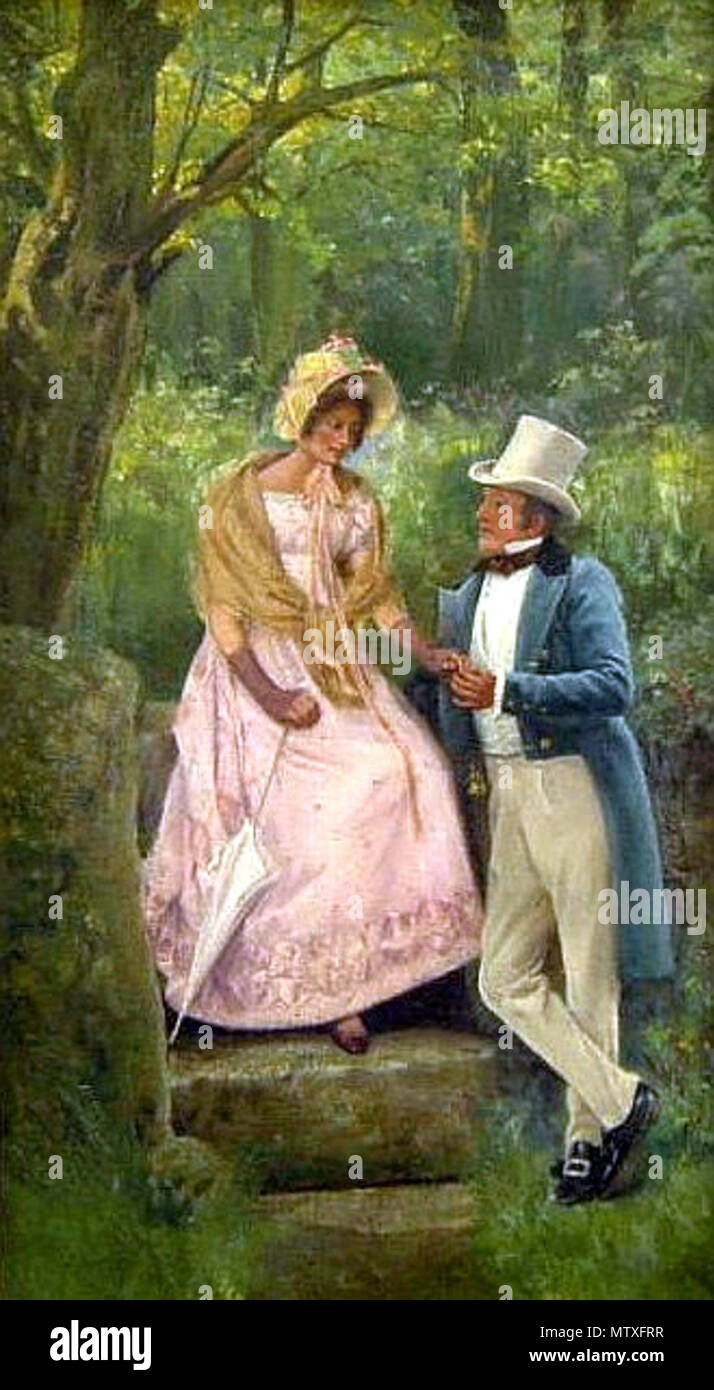 . The Engagement . Unknown date. Percy Robert Craft (1856–1934 ...