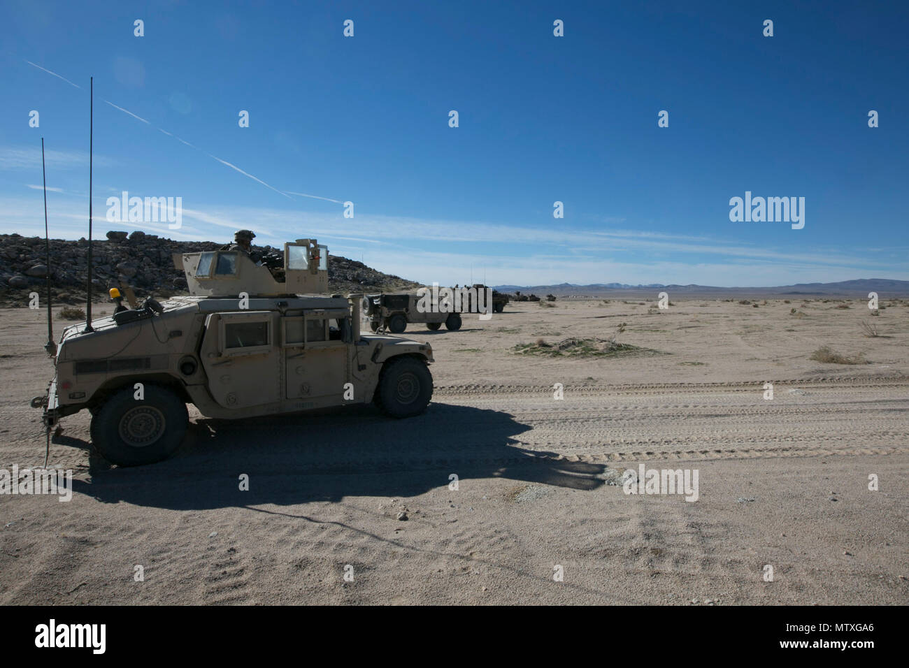 U.S. Marines with 2nd Light Armored Reconnaissance Battalion, 2d Marine ...