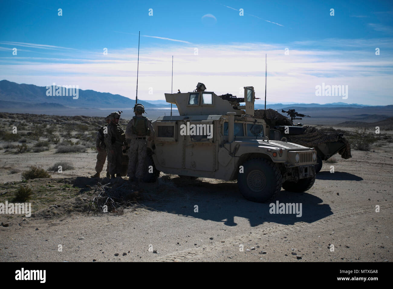 U.S. Marines with Fox and Delta company, 2nd Light Armored ...