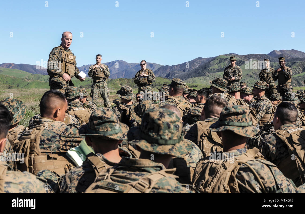 Sgt. Maj. Bradley A. Kasal, sergeant major of I Marine Expeditionary ...