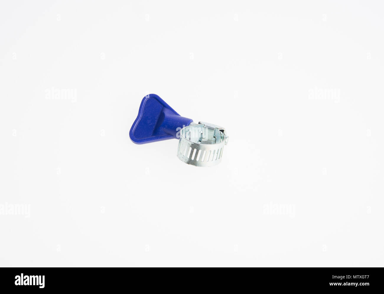 water pipe clip or pipe clip on a background Stock Photo - Alamy